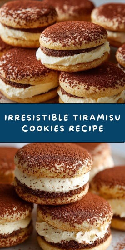 Tiramisu Cookies Recipe - Irresistible Handheld Treat