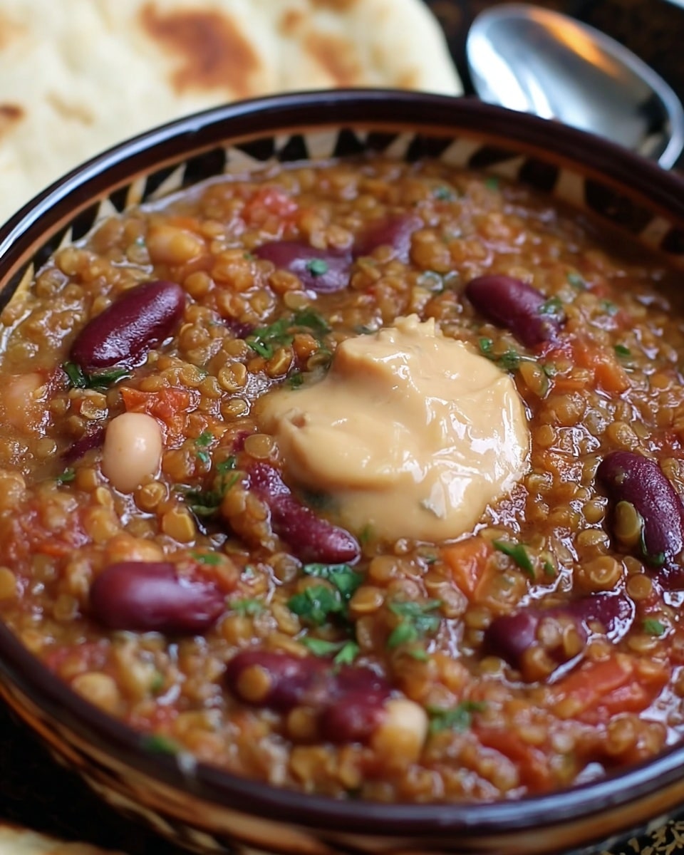 Mujaddara bi Fasolia: Authentic Lebanese Kidney Beans & Bulgur Stew