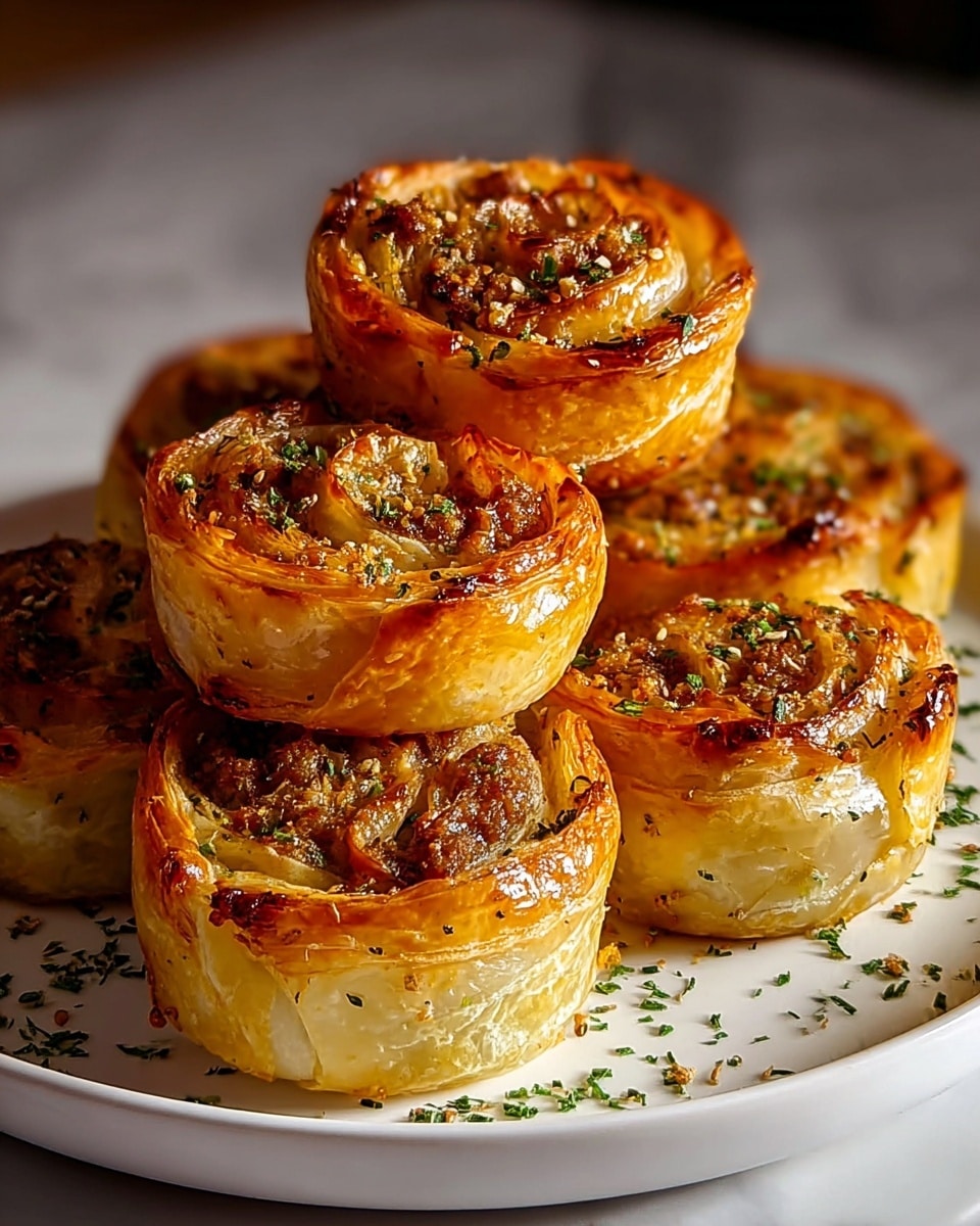 Sausage and Cream Cheese Pinwheels: Irresistible Snack