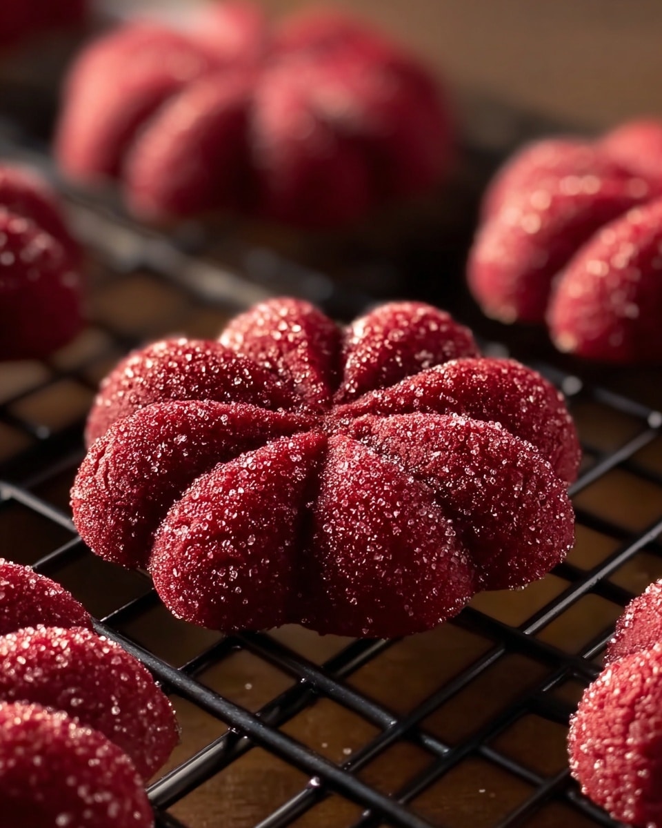 Red Velvet Spritz Cookies - Colorful Festive Treats